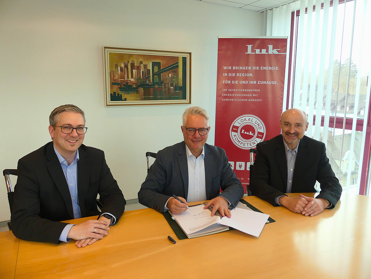 Unterzeichnung der Konzessionsverträge - Stadt Helmbrechts