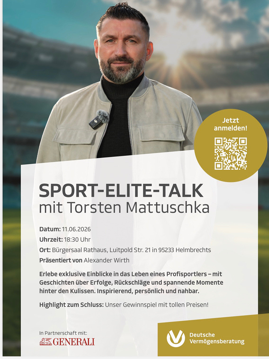 Sport-Elite-Talk mit Torsten Mattschuka - Stadt Helmbrechts